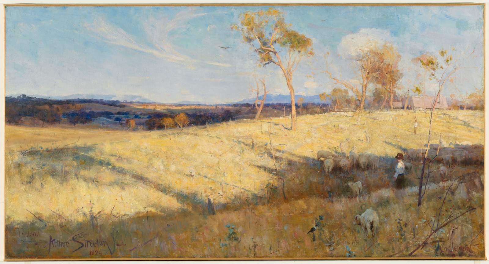 Arthur Streeton's impressionist masterpiece Golden Summer, Eaglemont ...