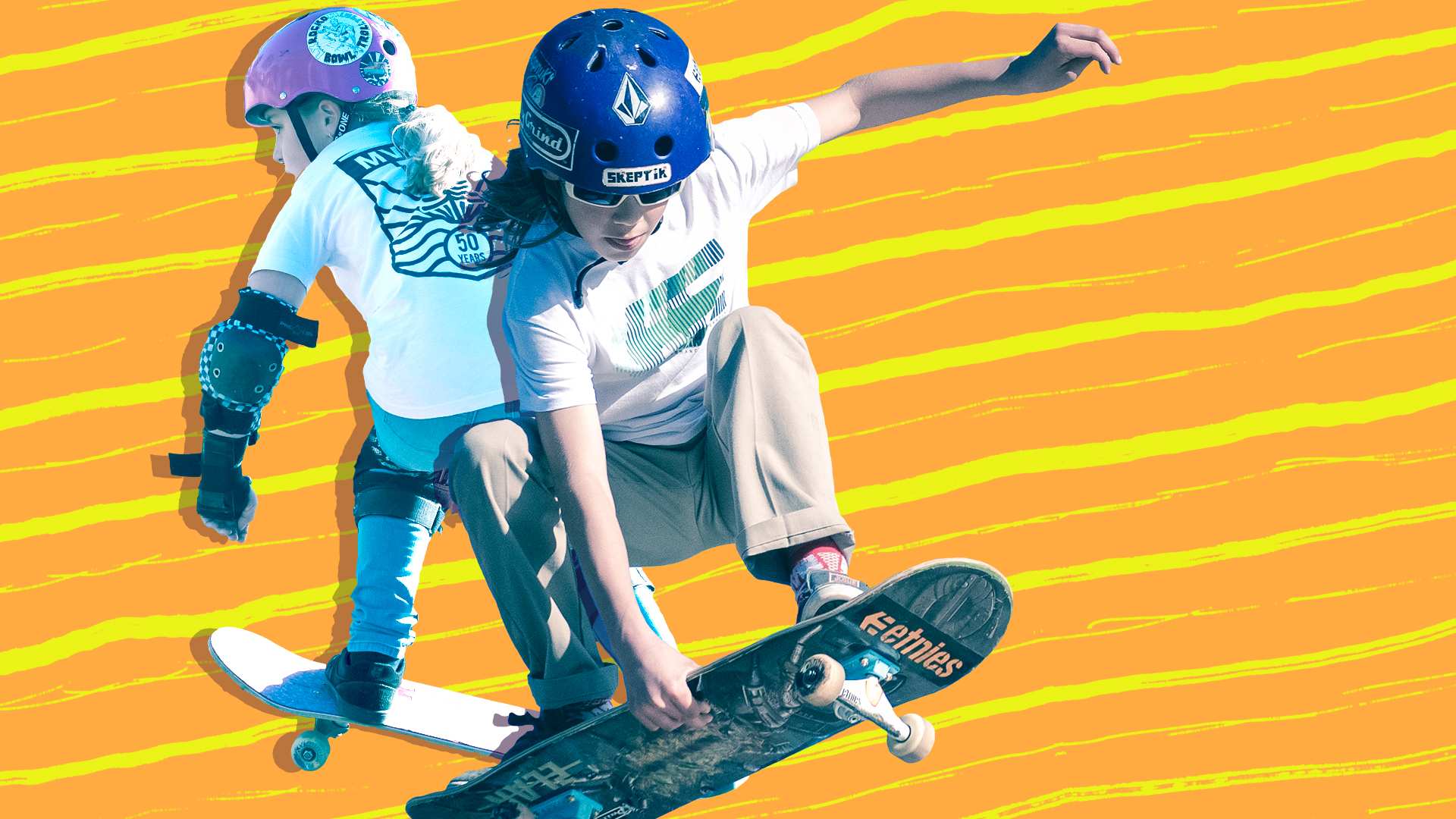 Skateboarding Heroes - Behind The News