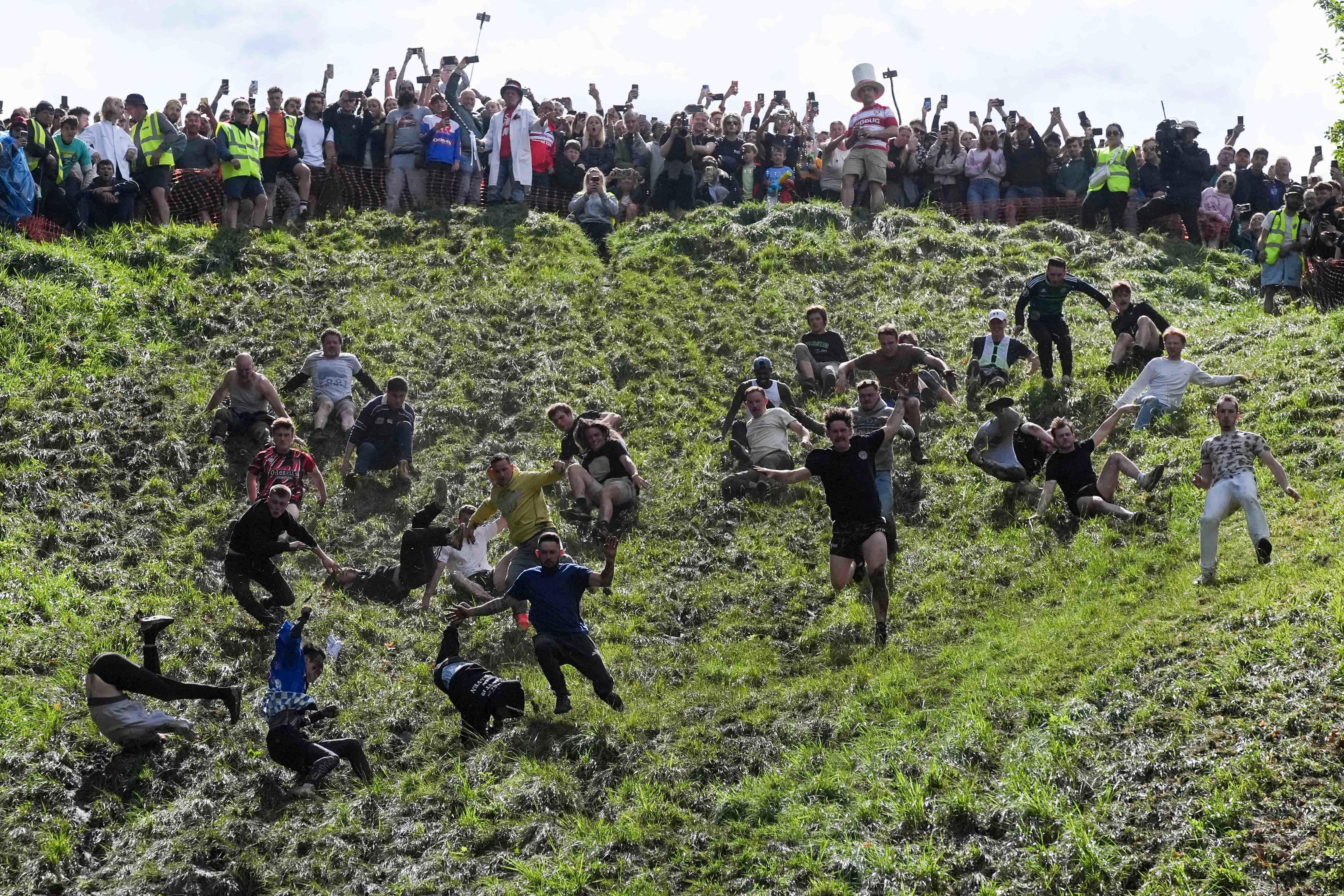 Australian man tumbles to victory in adrenaline-fueled Double ...