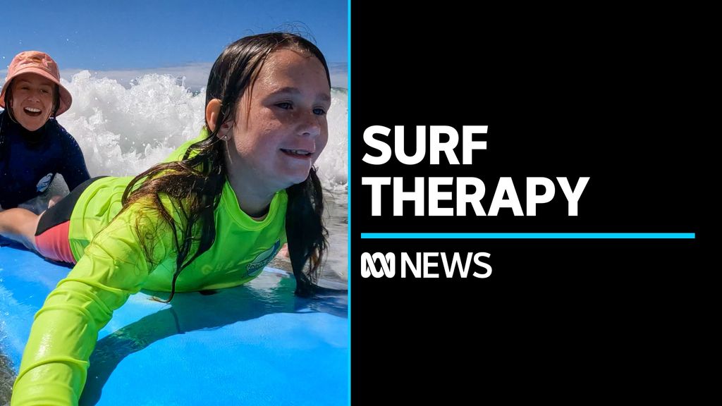 Surf therapy changes lives of neurodiverse children - ABC News