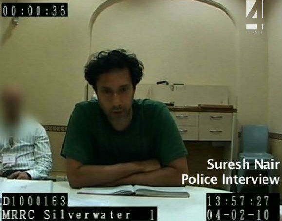 Suresh Nair speaks during a police interview in 2010 - ABC News