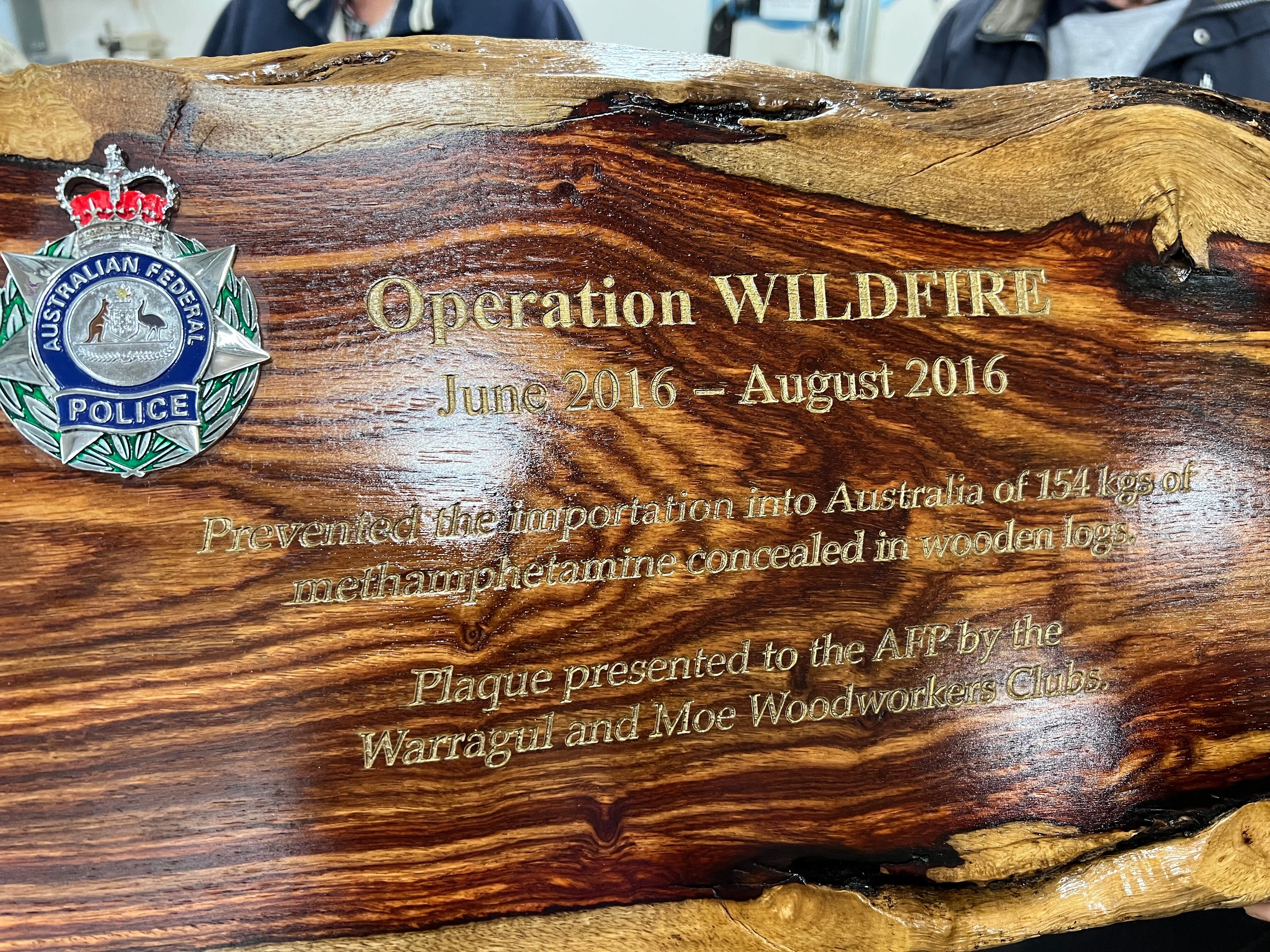 Timber once used to conceal 150kg of imported drugs donated to ...