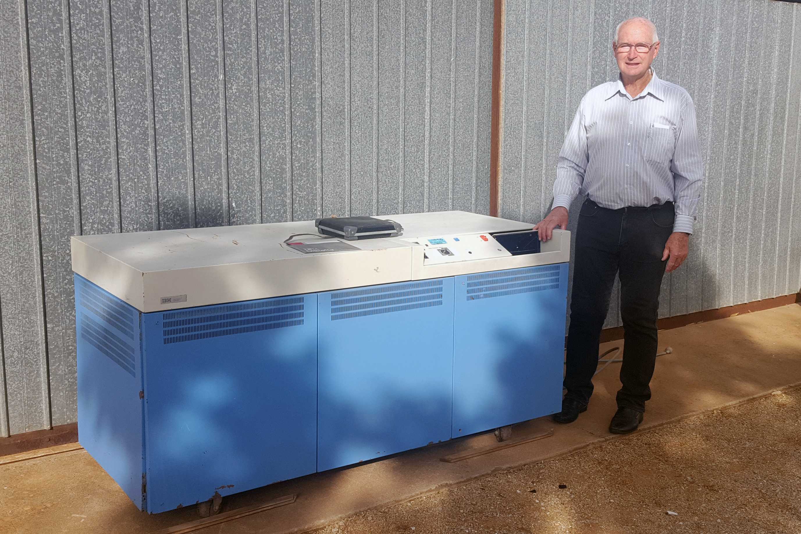 IBM computer from the 1970s hidden away for decades emerges in regional ...