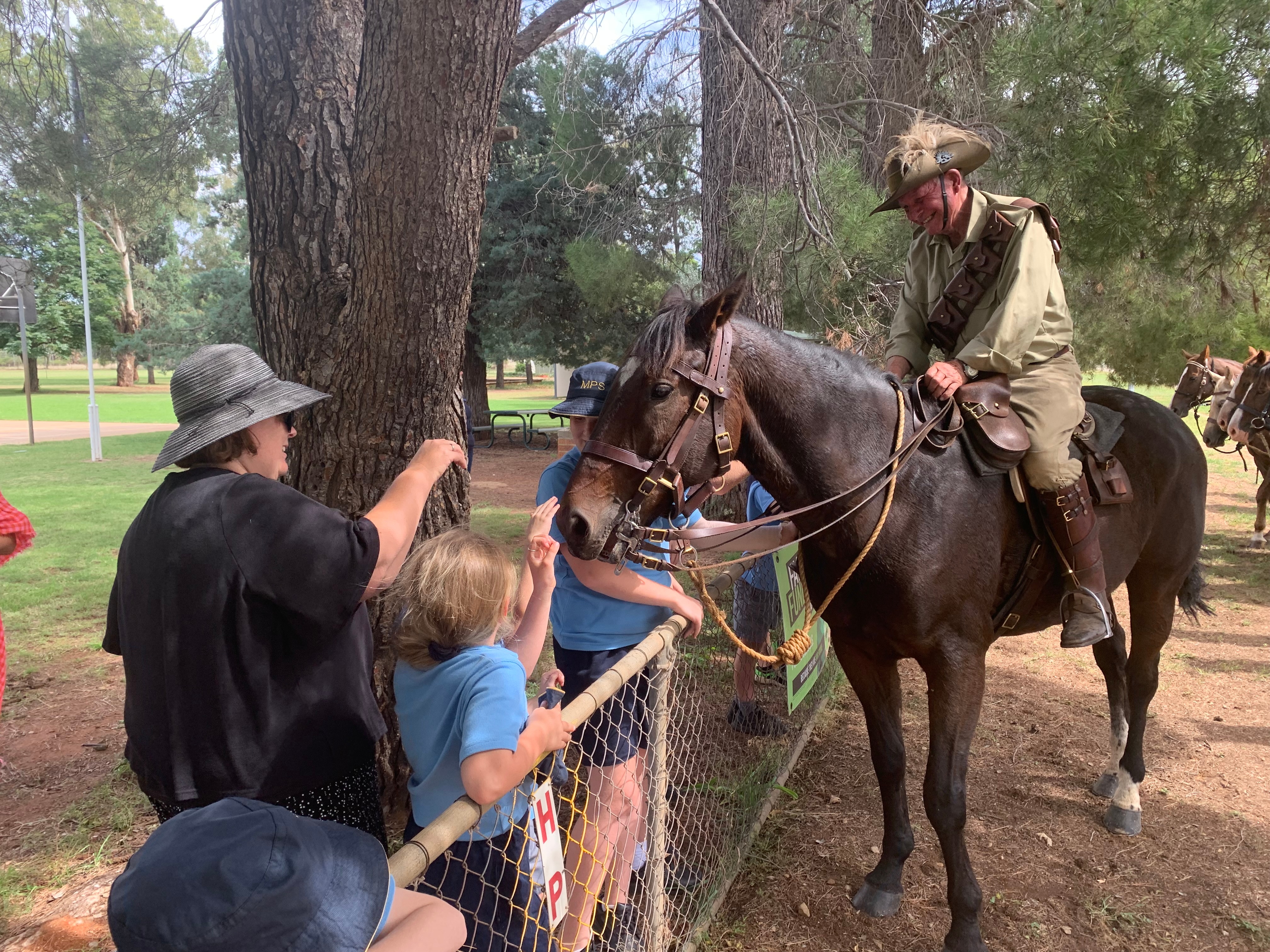 Light Horse slouch hat first adorned with trademark emu plumes 130 ...