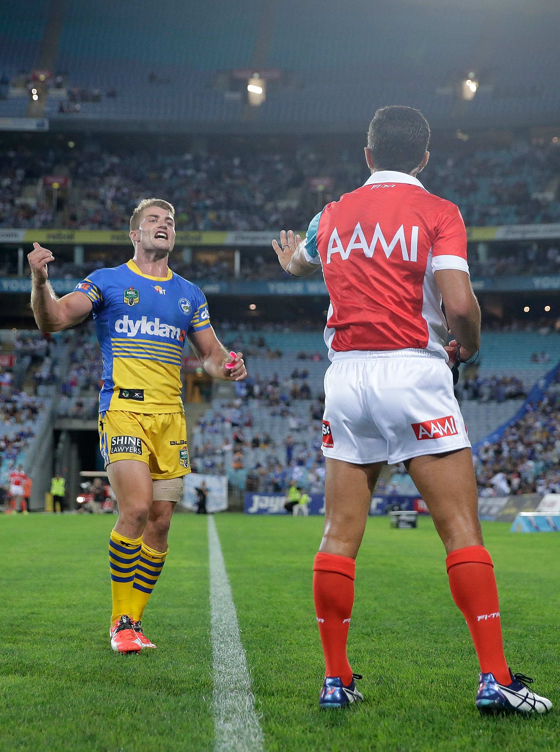 Parramatta captain Kieran Foran charged with making contact with a ...