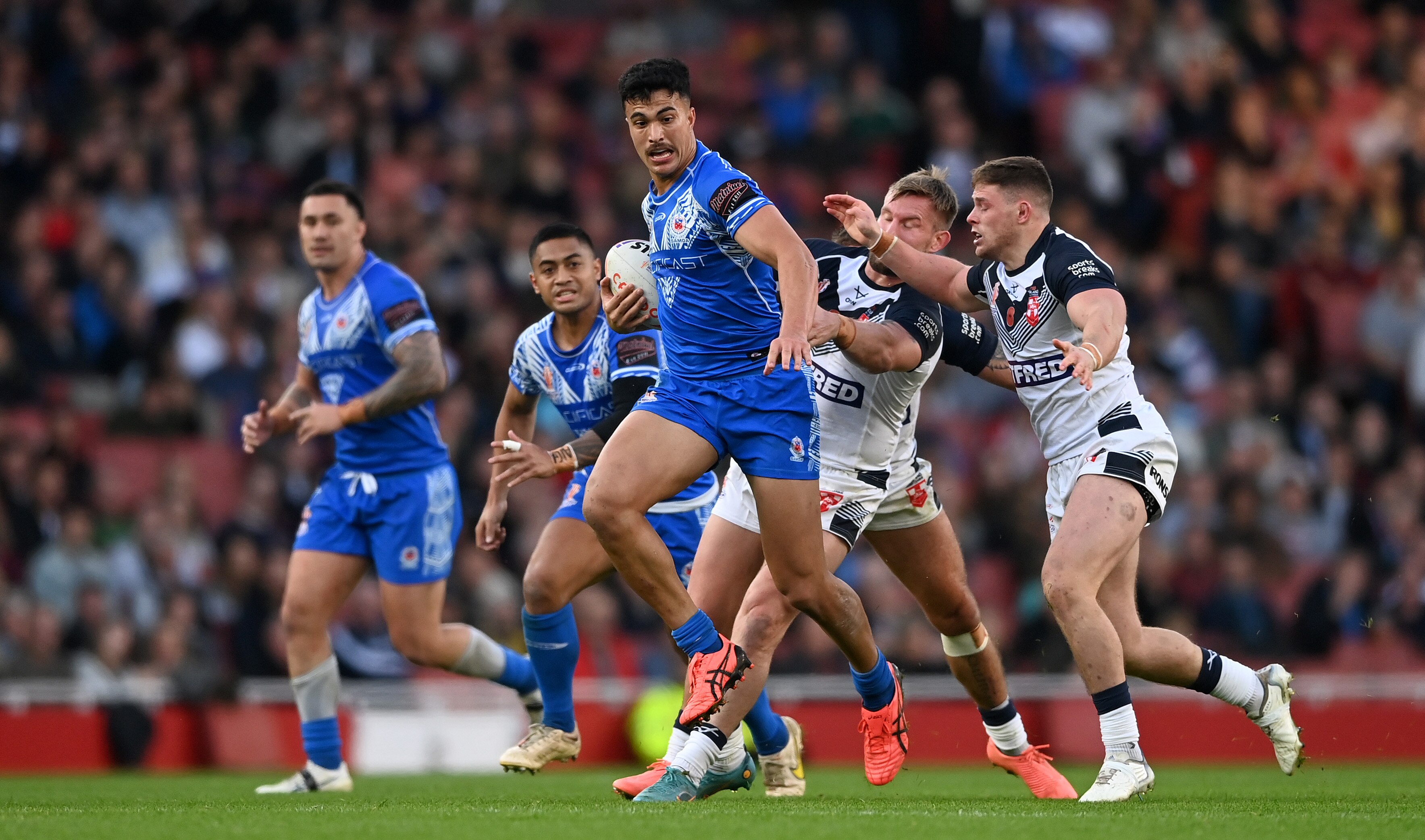 Samoa's historic win over England in Rugby League World Cup semi-final ...