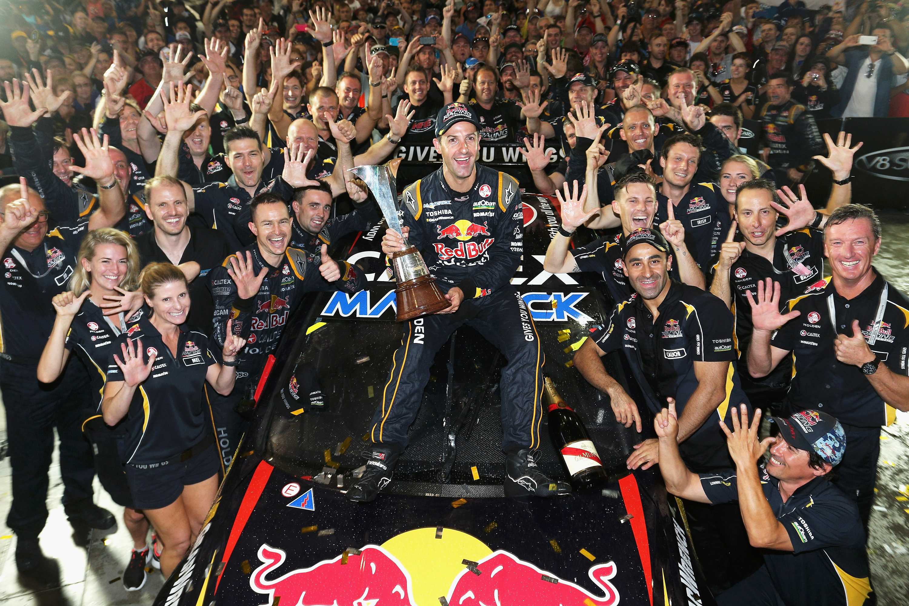 V8 Supercars: Holden's Jamie Whincup crowned champion for record sixth ...