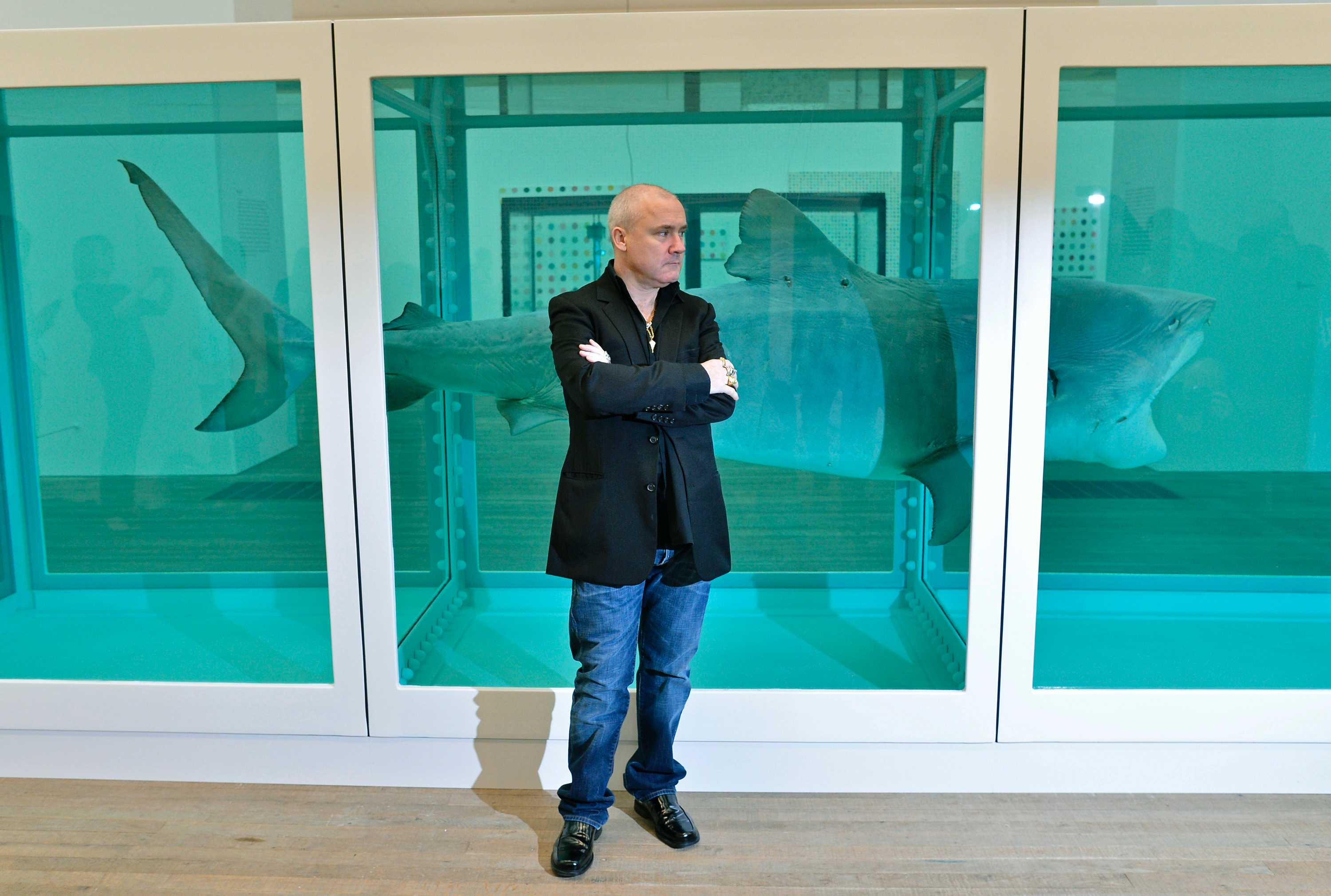 Damien Hirst's latest artworks 'done exactly like my people's story ...