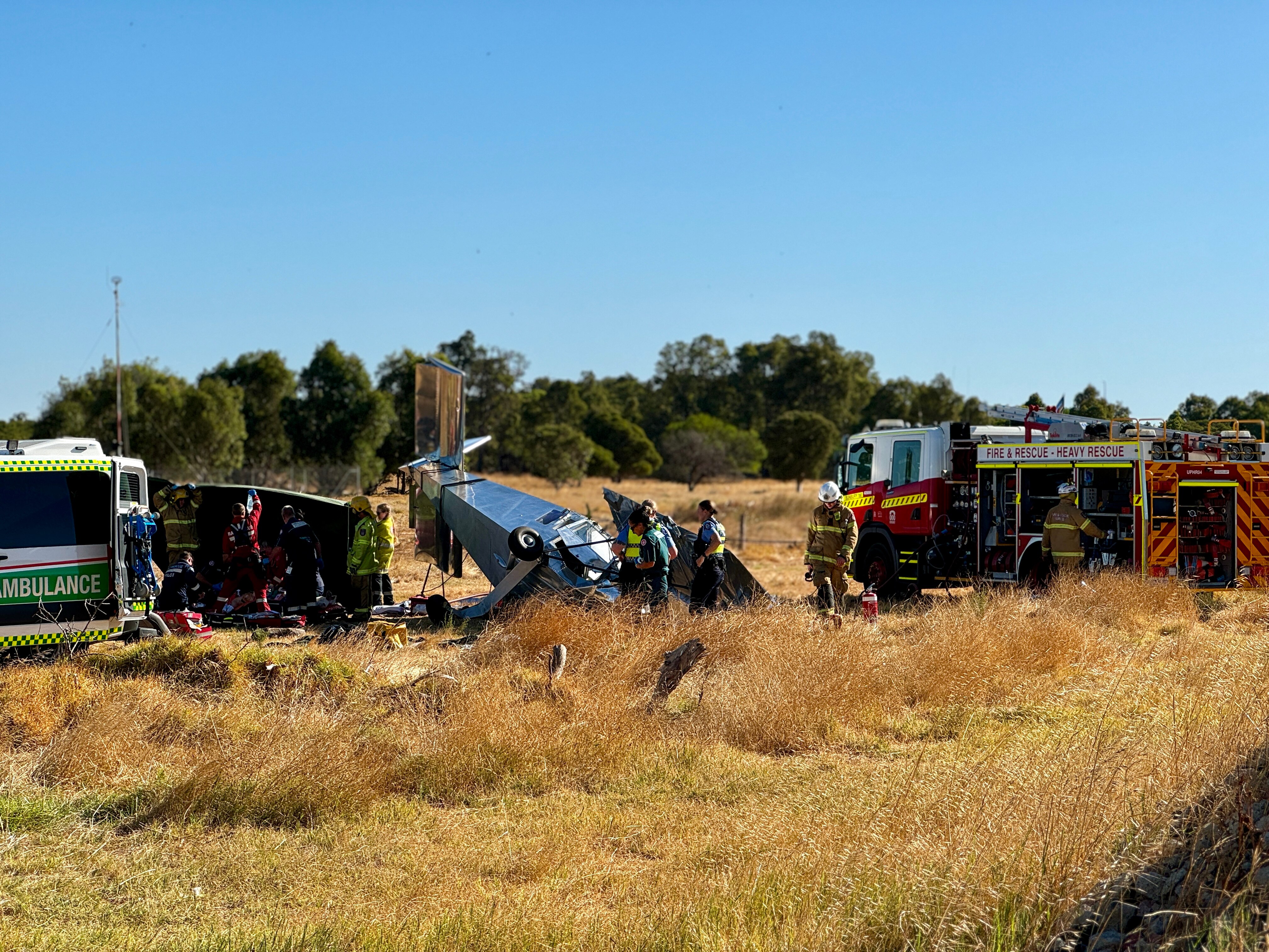 Man flown to Perth with critical injuries after plane crash near ...