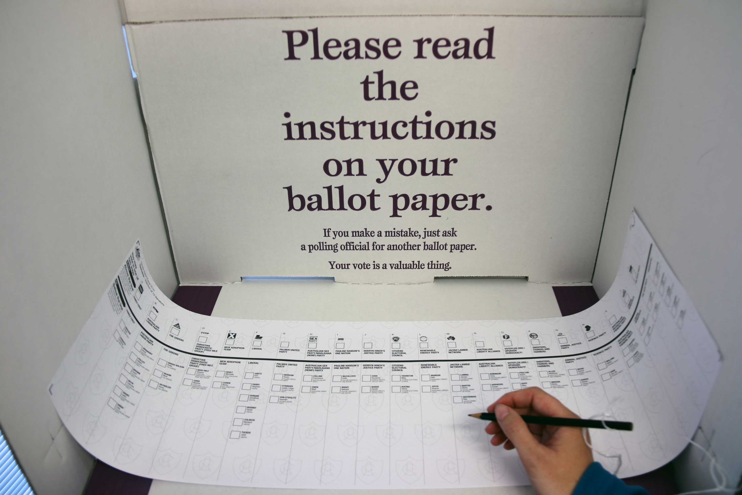 Election 2016: Tasmanian voters wrestling with 'ridiculous' senate ...