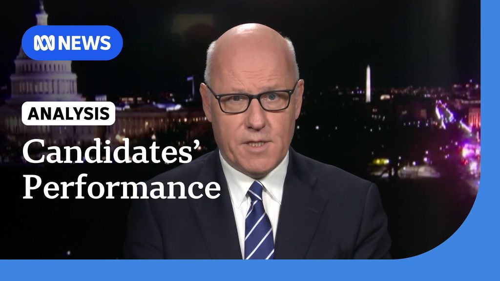 John Lyons analyses how the presidential candidates are performing ...