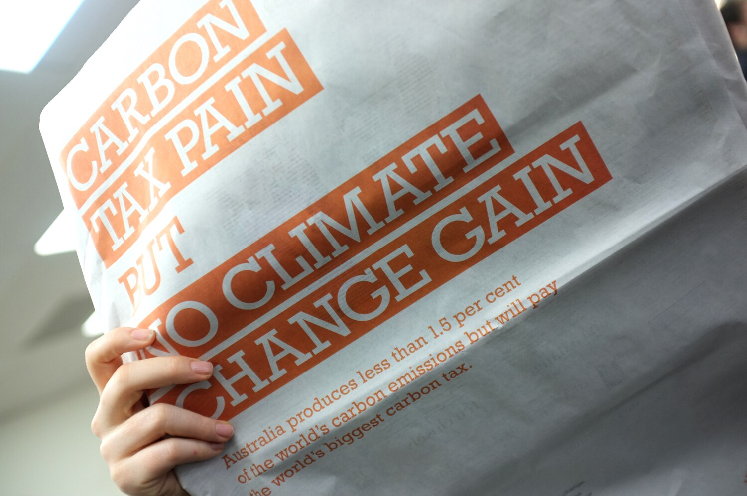 New lobby launches anti-carbon tax ads - ABC listen