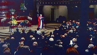 Popular songs in, hymns out for funerals - ABC News