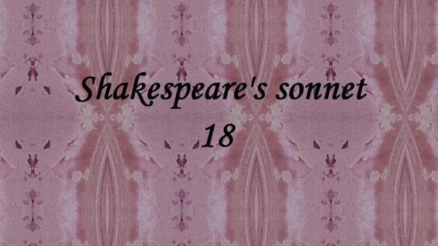 One of Shakespeare’s most famous sonnets - ABC Education