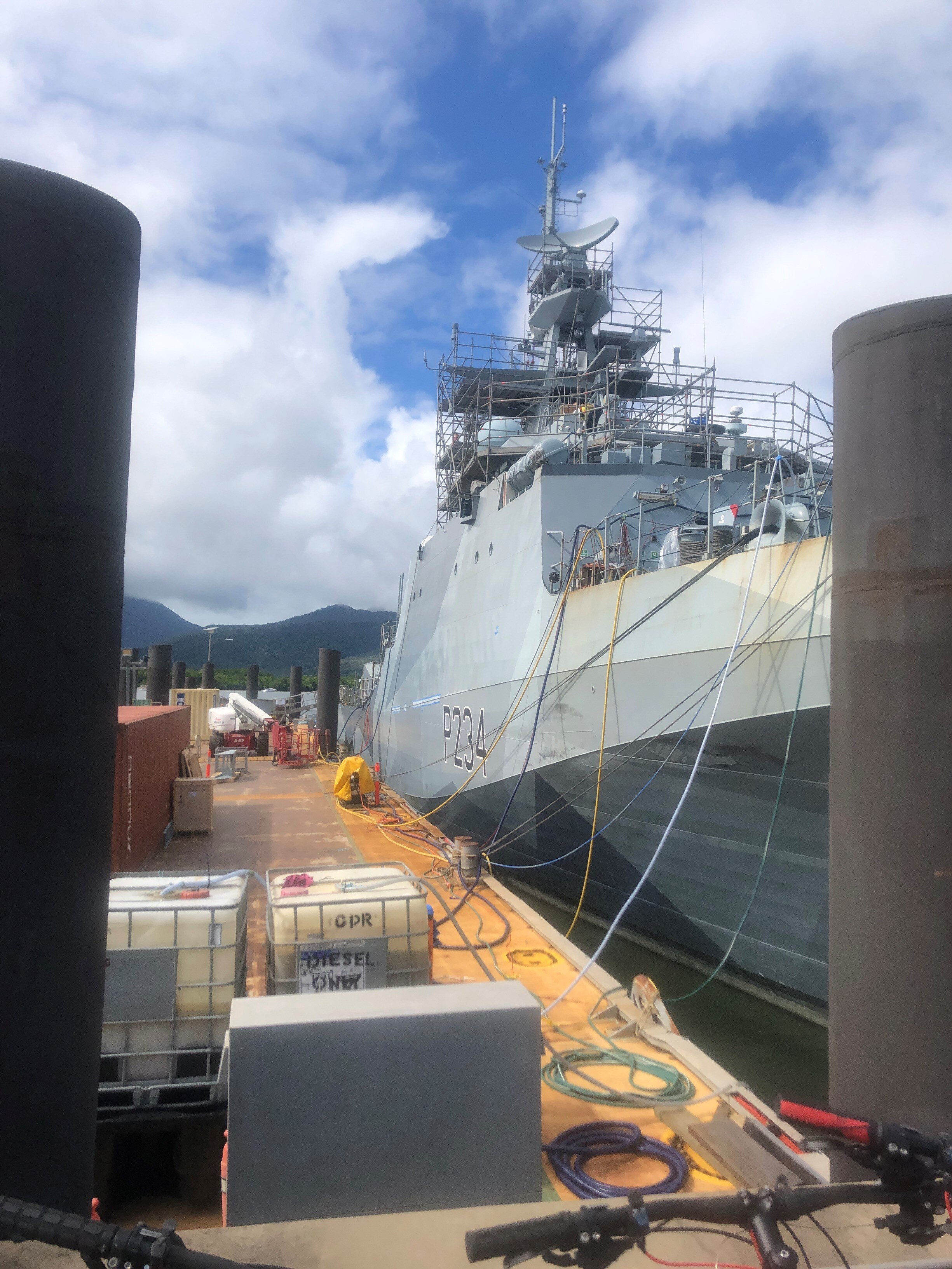 British naval patrol boat arrival in Cairns a sign of confidence in ...