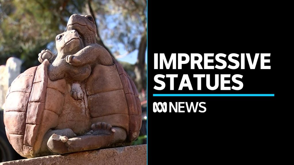 Impressive statue collection puts smiles on locals faces - ABC News