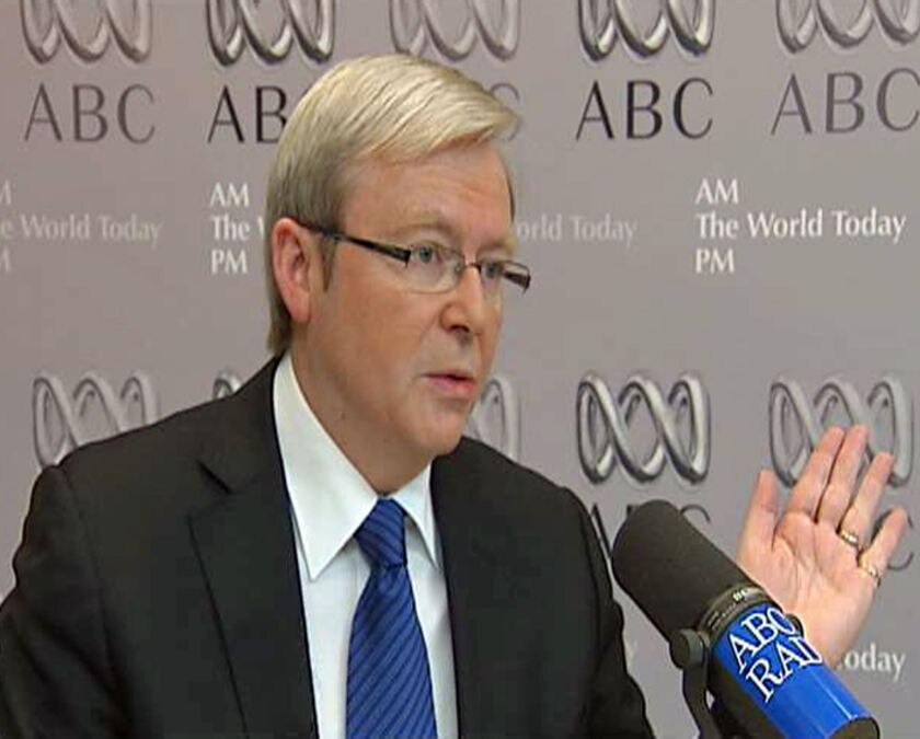 Rudd on IR laws - ABC News