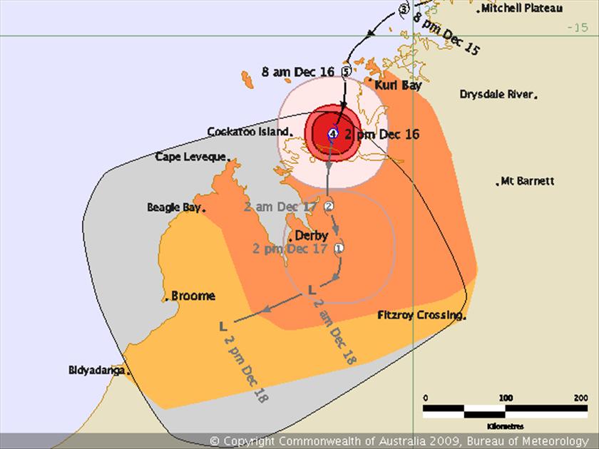 Derby on red alert as cyclone nears - ABC News