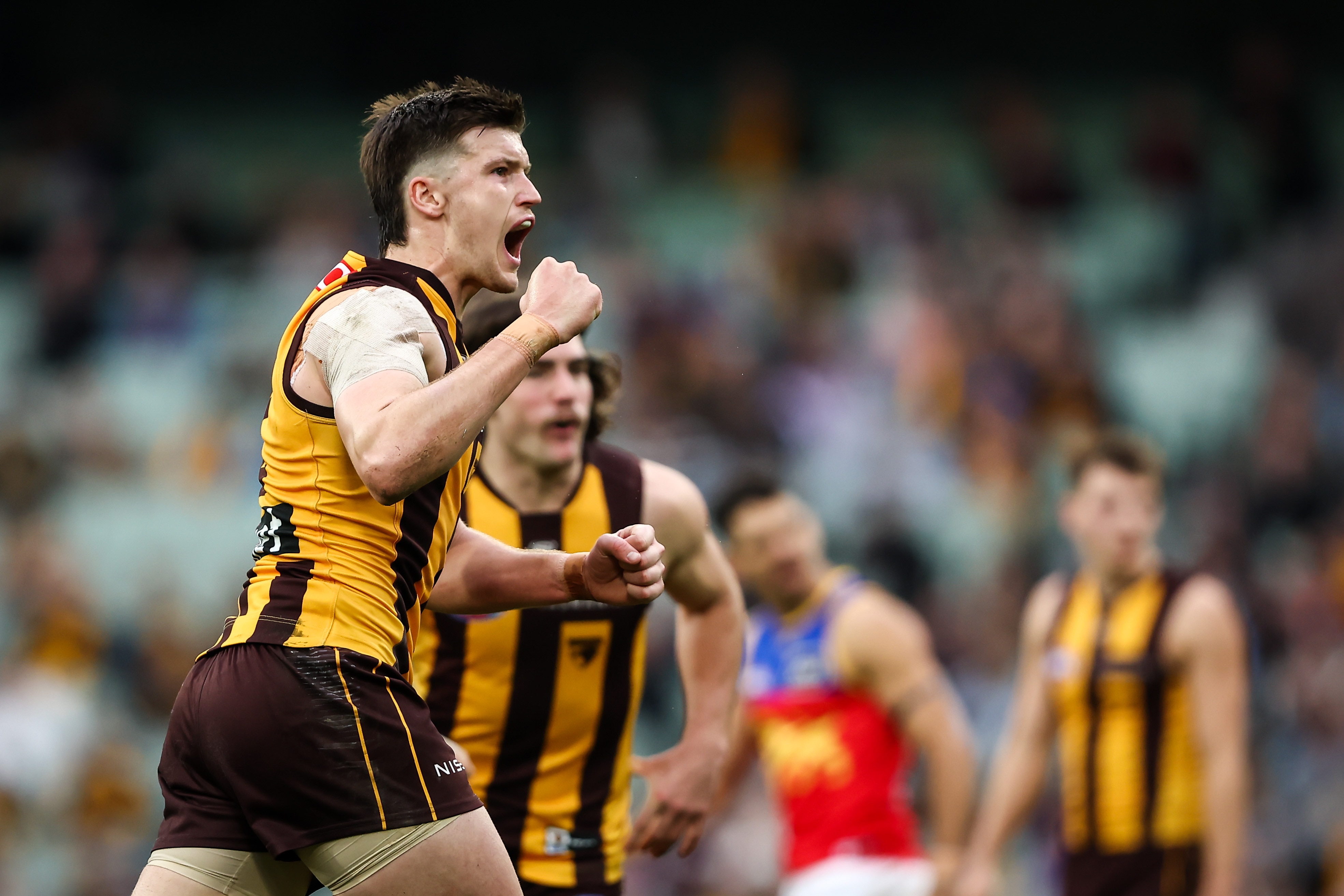 AFL live ScoreCentre: Hawks vs Lions, Crows vs Eagles, Dockers vs ...