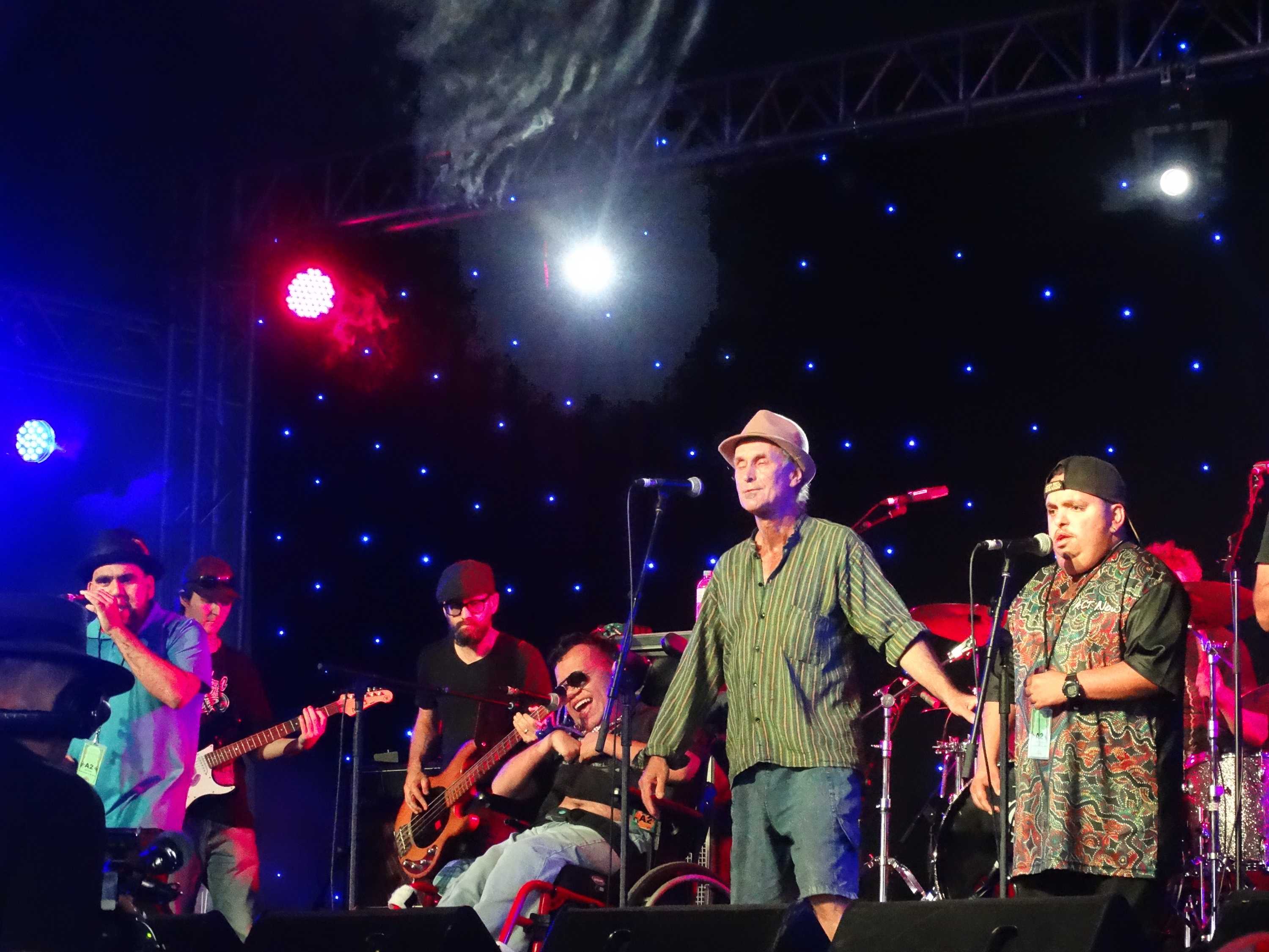 Byron Bay Bluesfest: Local band of Indigenous men with disabilities wow ...