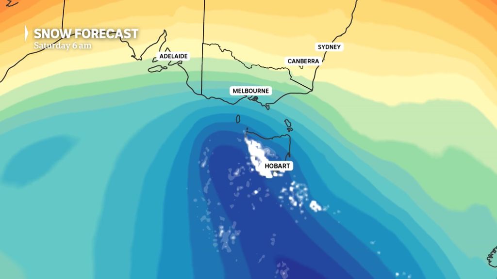 Very cold air from Antarctica will drop widespread snow on the ...