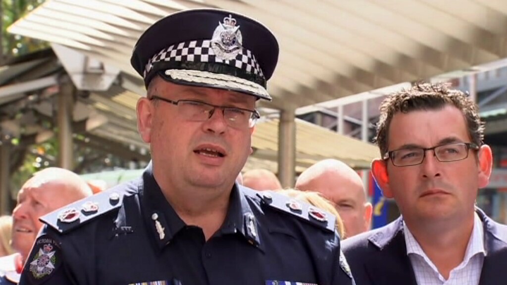 Melbourne car attack: Victoria Police chief 'rock solid' behind ...