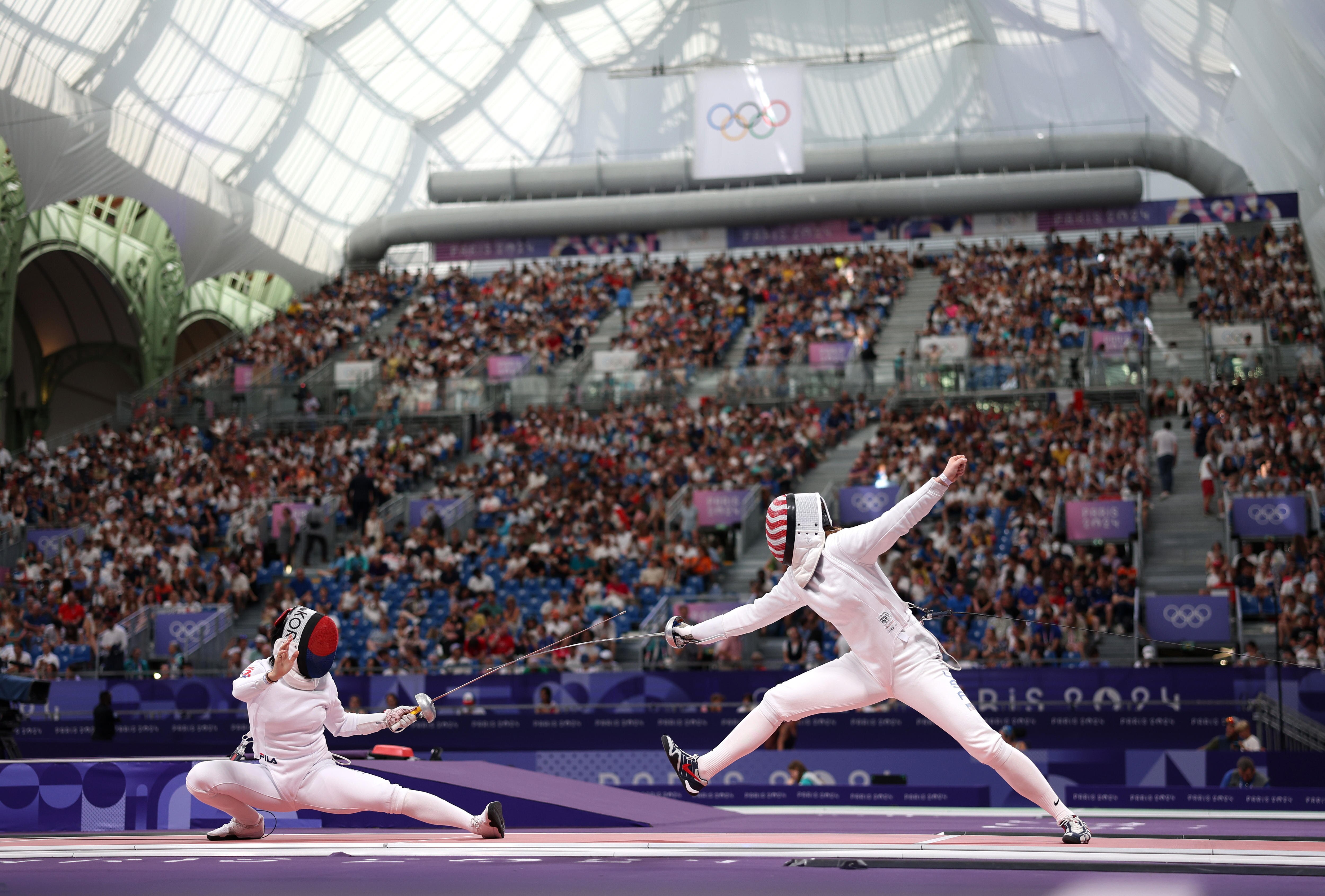 Paris Olympics fencing venue, Le Grand Palais, takes the breath away ...