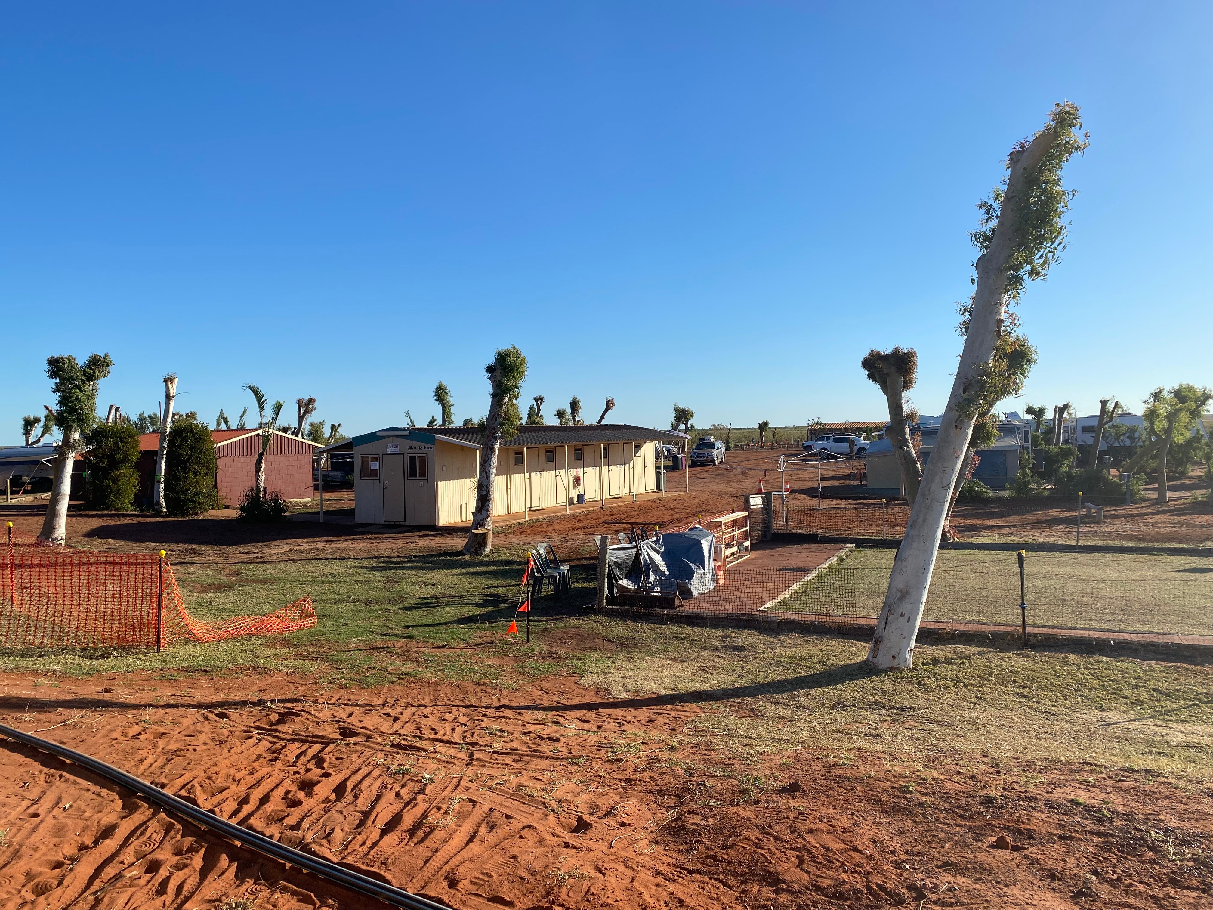 After surviving a cyclone that blew away a helicopter hangar, Pardoo is ...