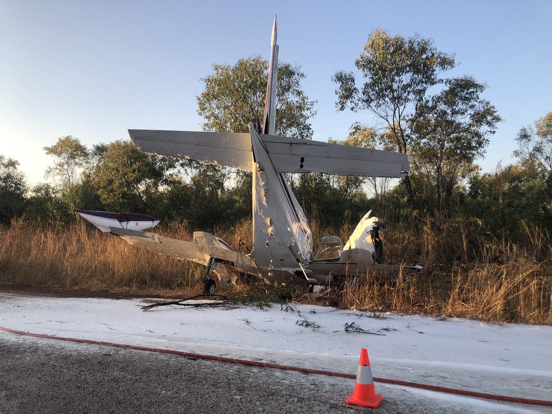 Pilot seriously injured after charter plane crash near Derby - ABC News