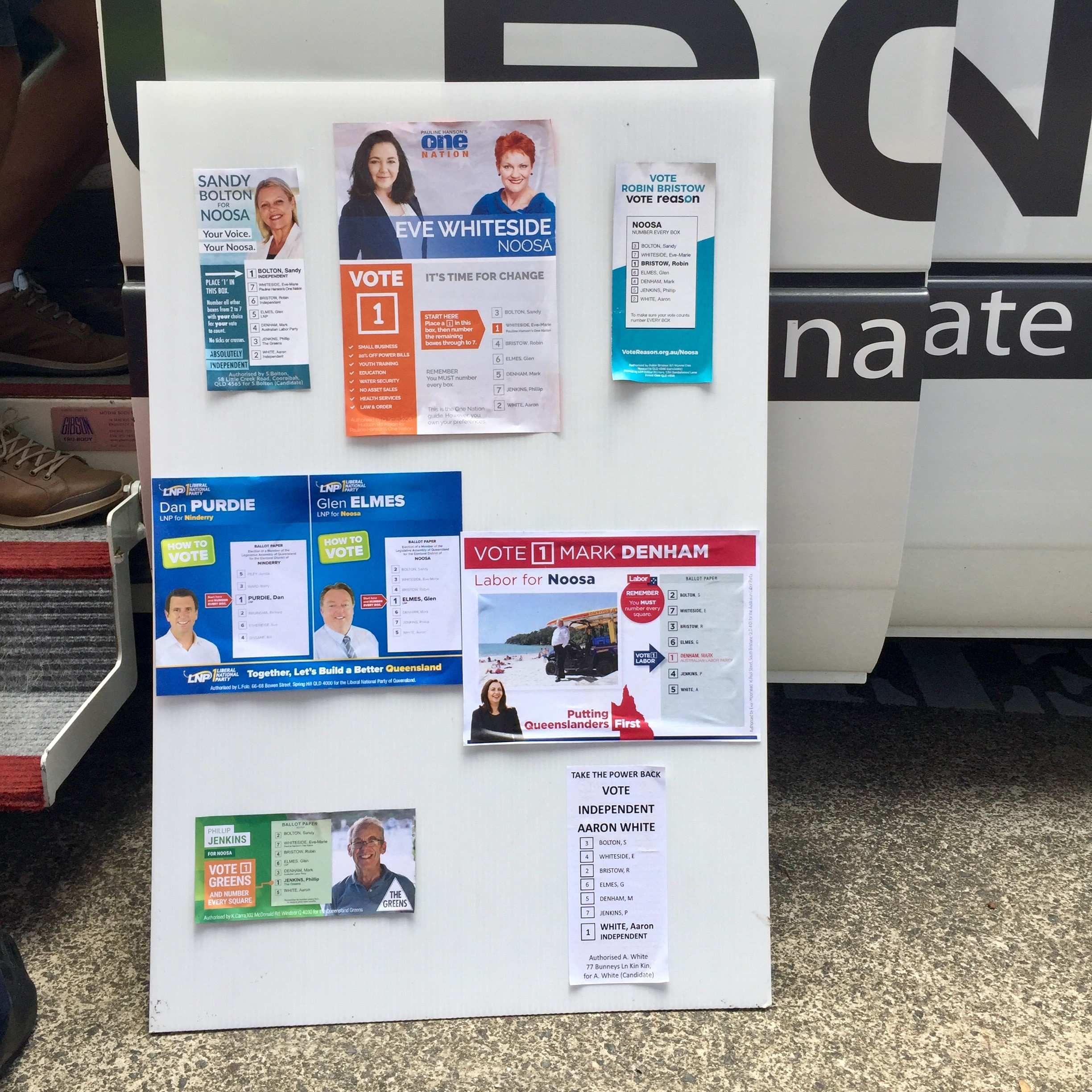 Queensland election: Drive-through polling booths open at Cleveland ...