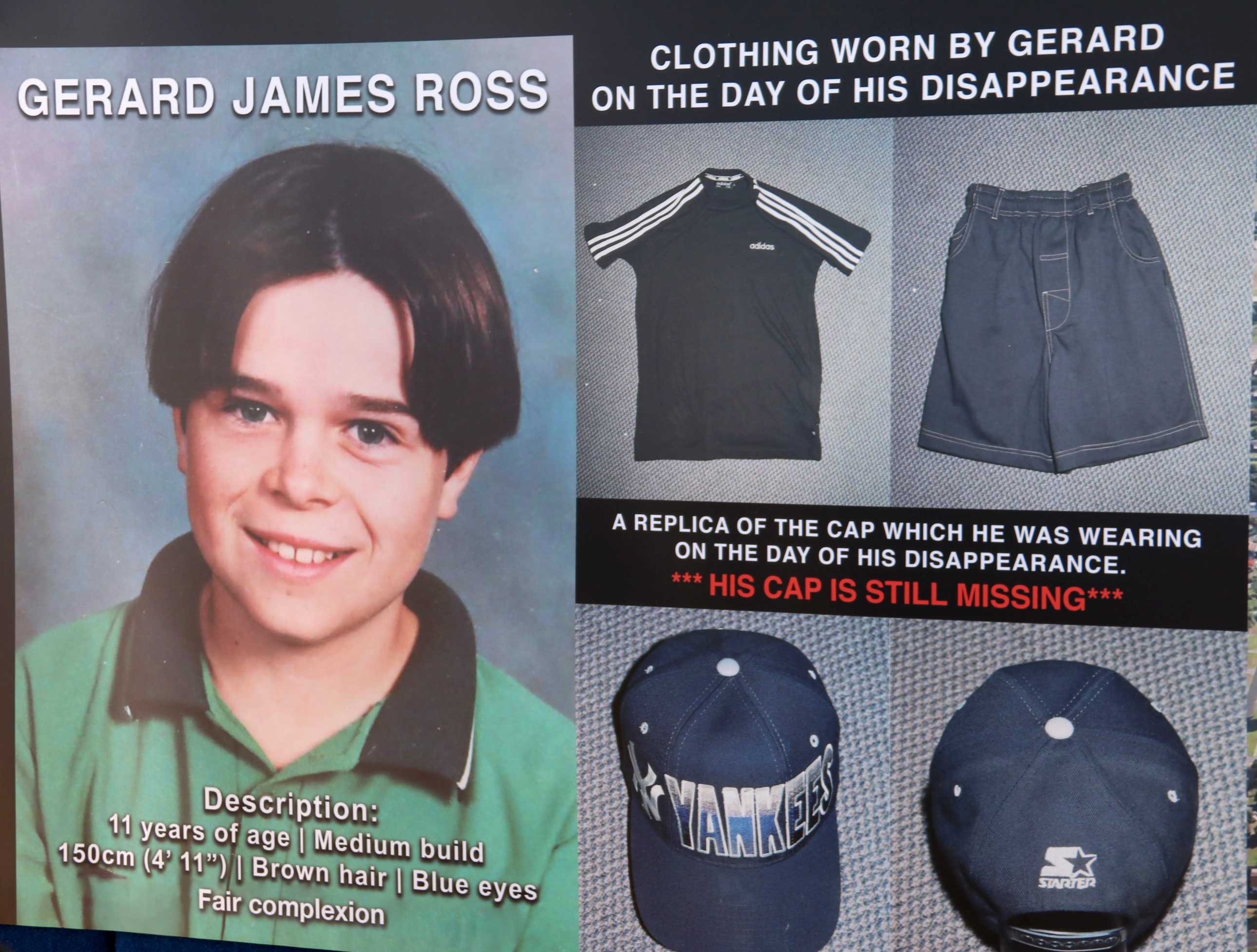 New reward for Gerard Ross murder information, 21 years after schoolboy ...