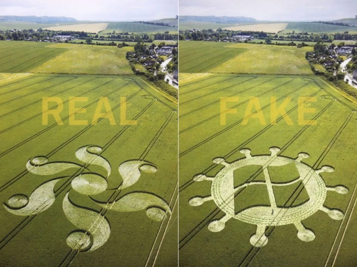 A Microsoft crop circle, C.S. Lewis, and other COVID-19 misinformation ...
