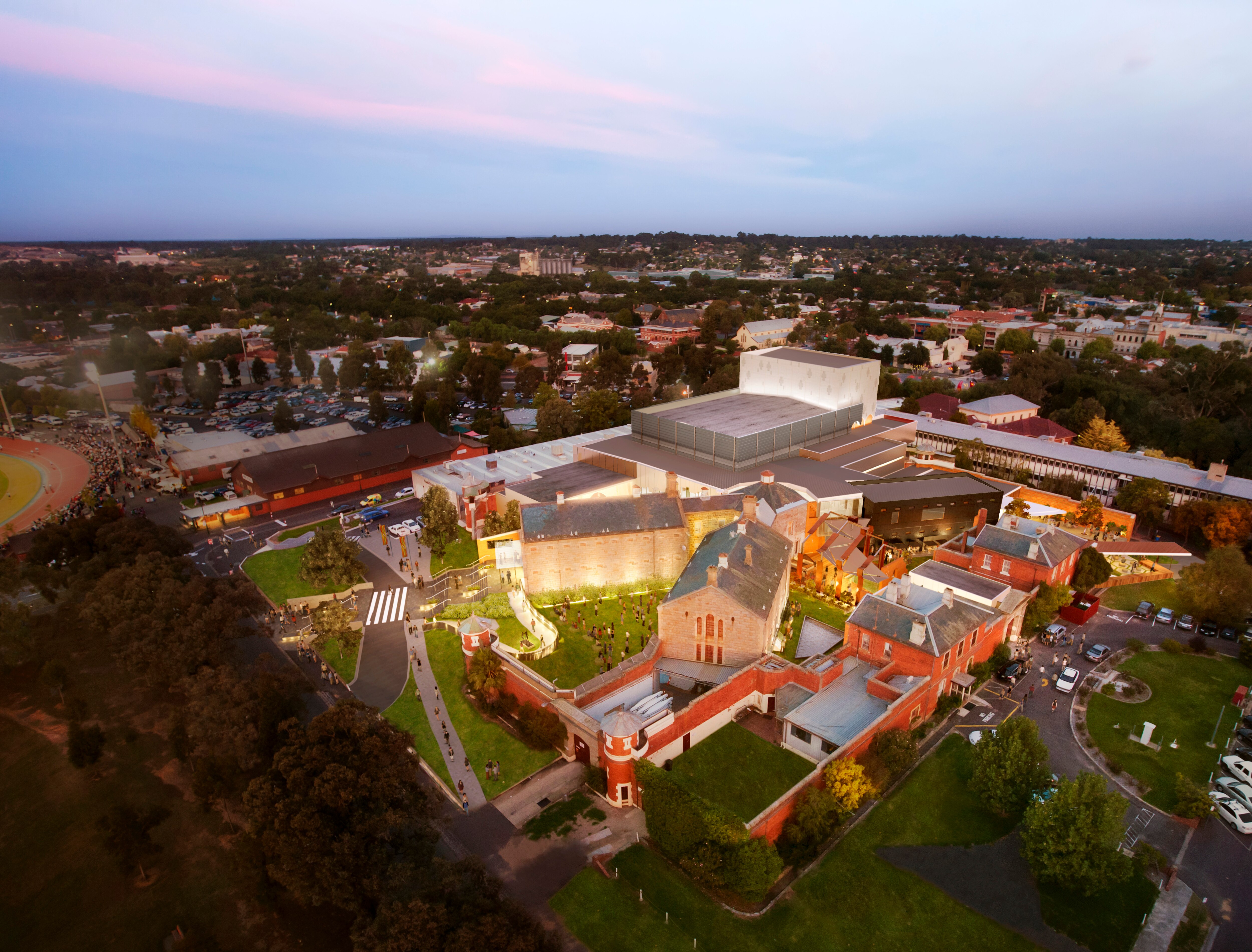 Historic gaol preserved as part of new theatre - ABC News