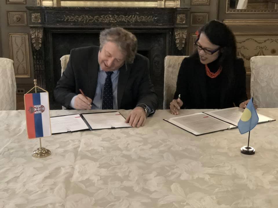 Palau becomes third Pacific nation to switch allegiance to Serbia over ...