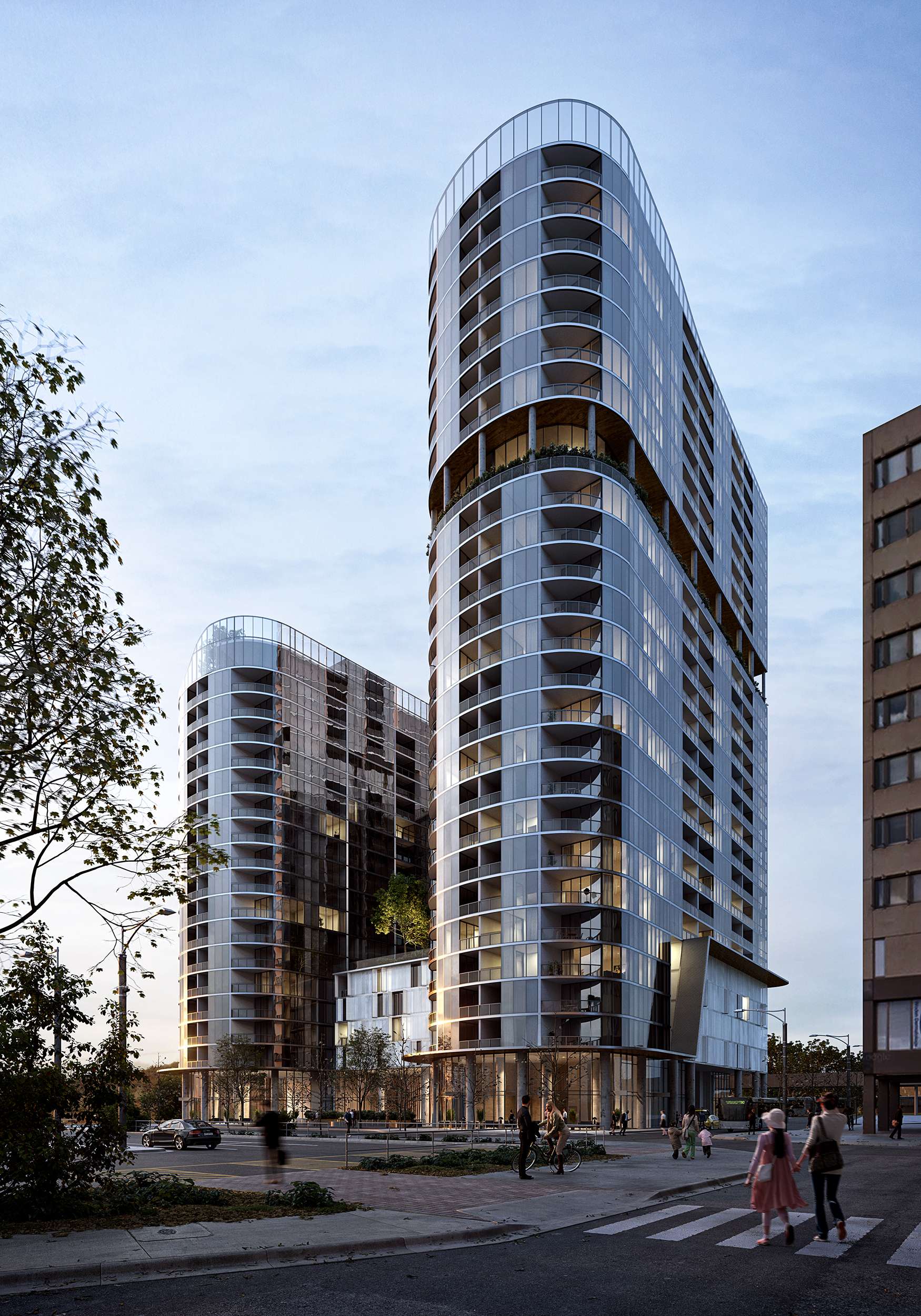 Could a double residential tower building in Woden Town Centre ...