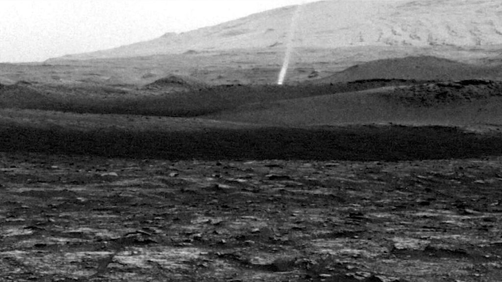 NASA rover captures sound of Martian dust devil for first time - ABC News