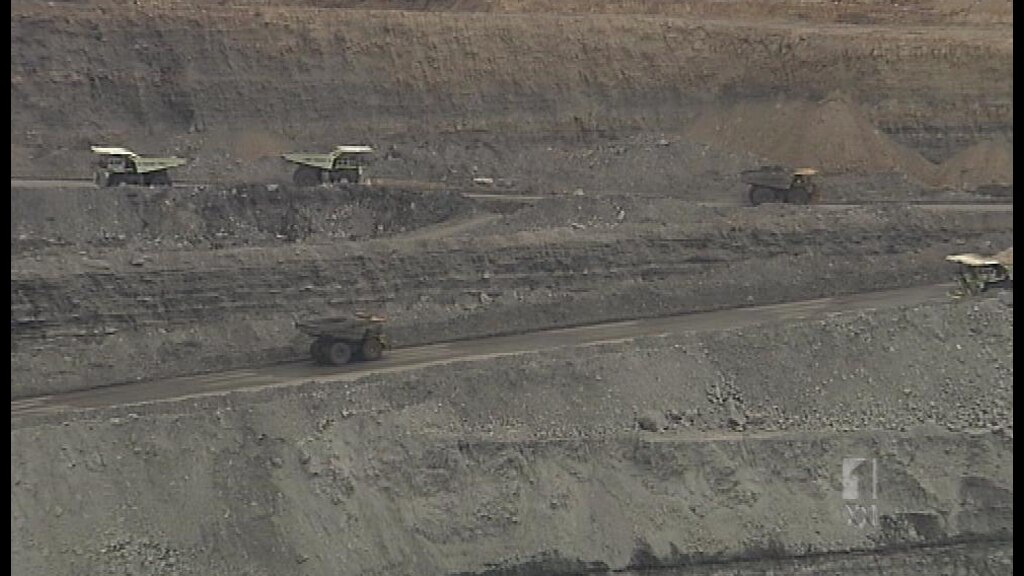 Bulga turns out for coal mine protest - ABC News