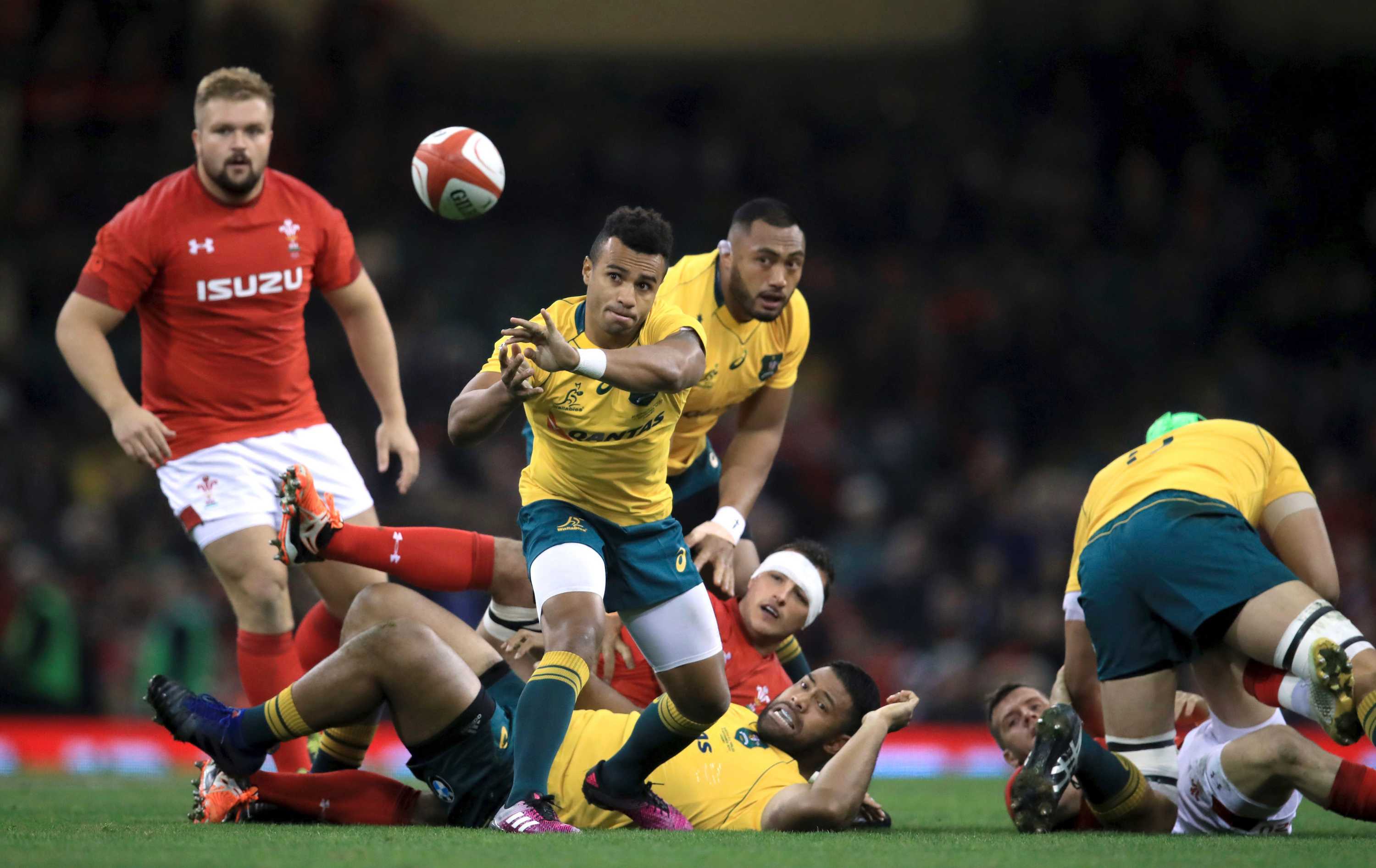 Wallabies beat Wales 29-21 in gutsy show of defence and grit to kick ...