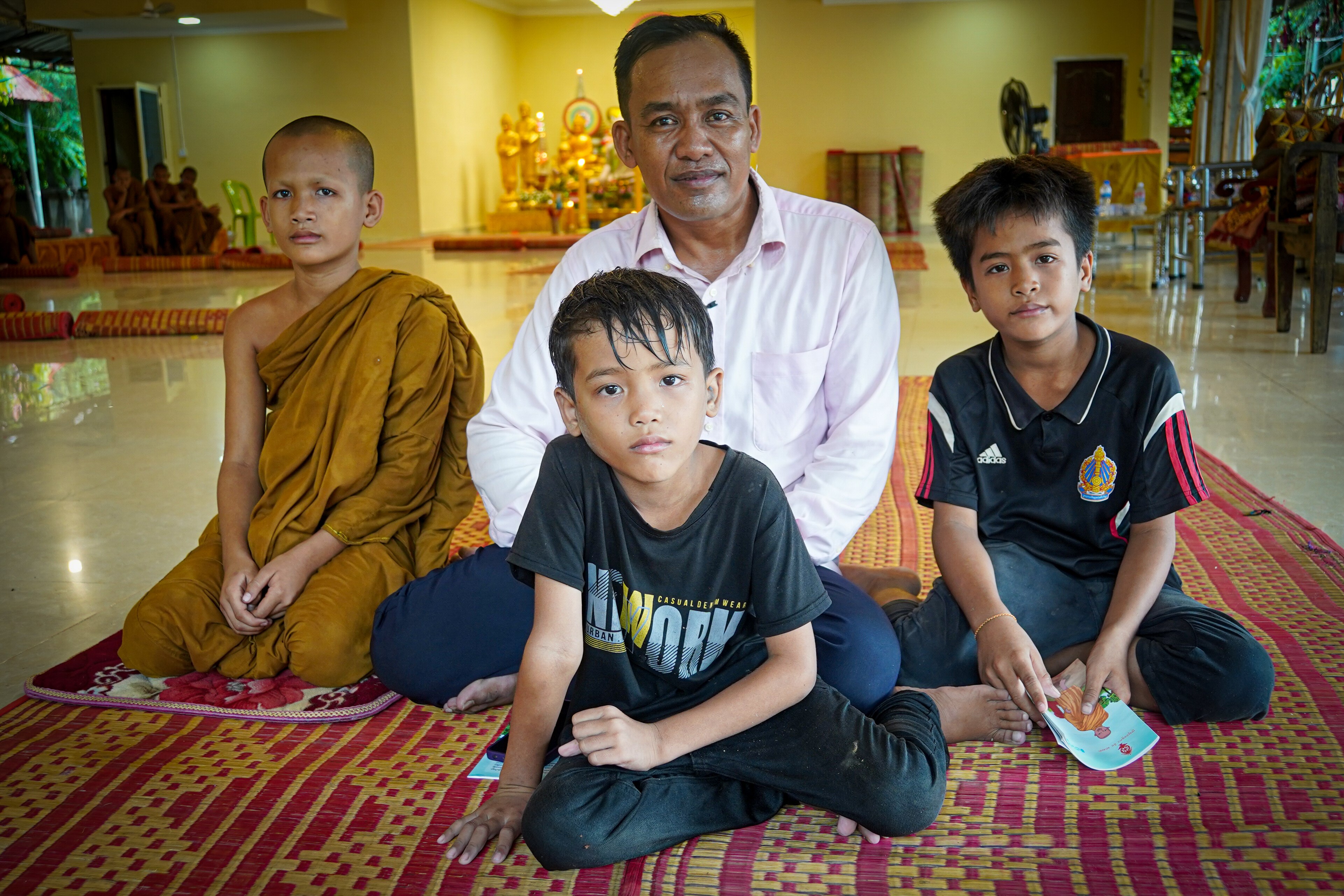 More than half of Cambodian children are severely beaten. Monks are ...