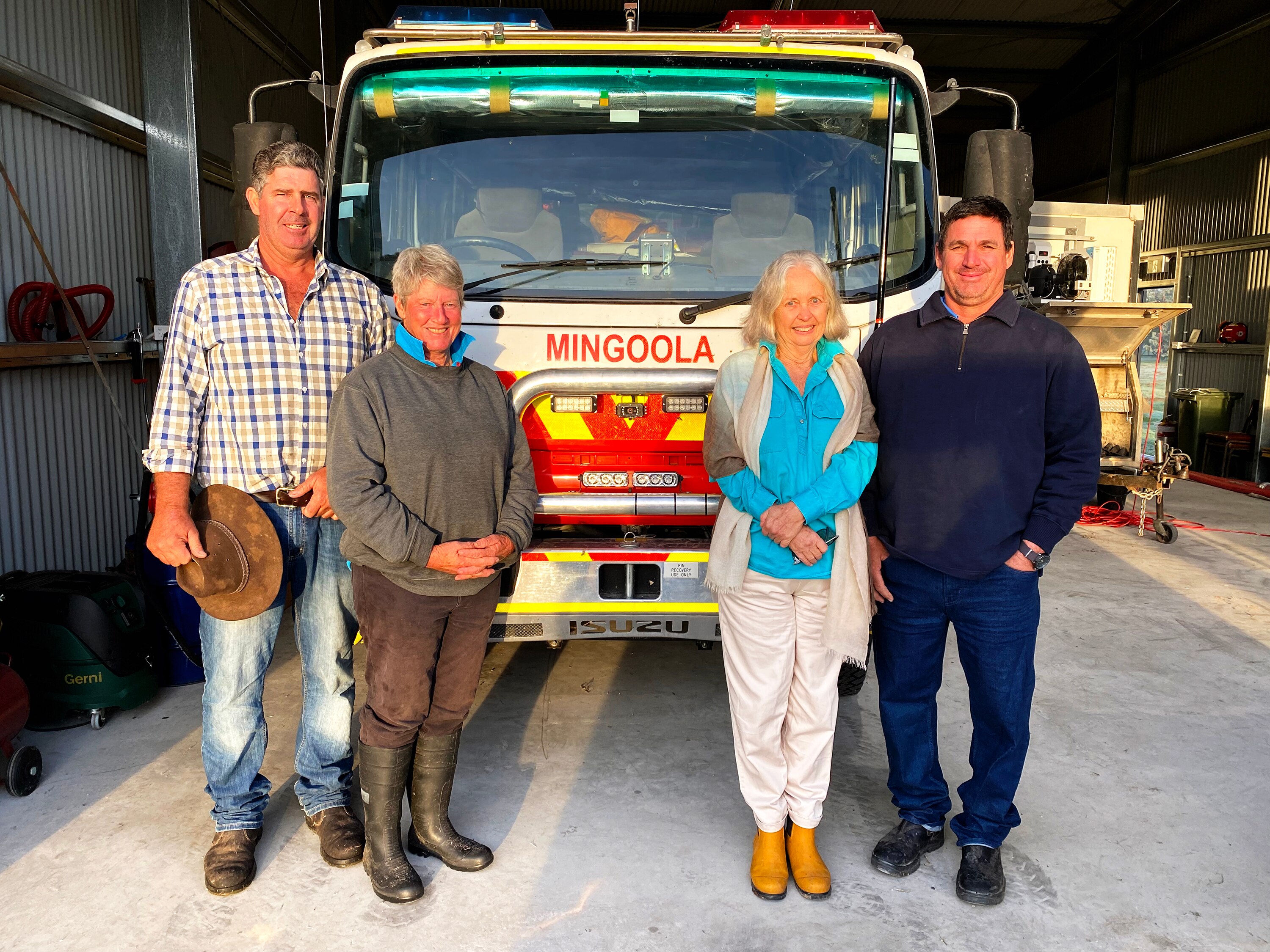 Meet the Mingoola farmers who run the local fire house - ABC listen