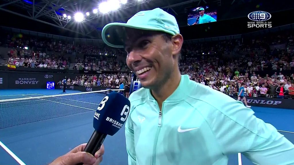 Rafael Nadal on time violation warning - ABC News