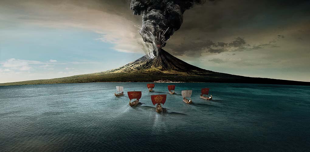 Saved by sailors: how Pompeii's survivors were rowed to safety by the ...