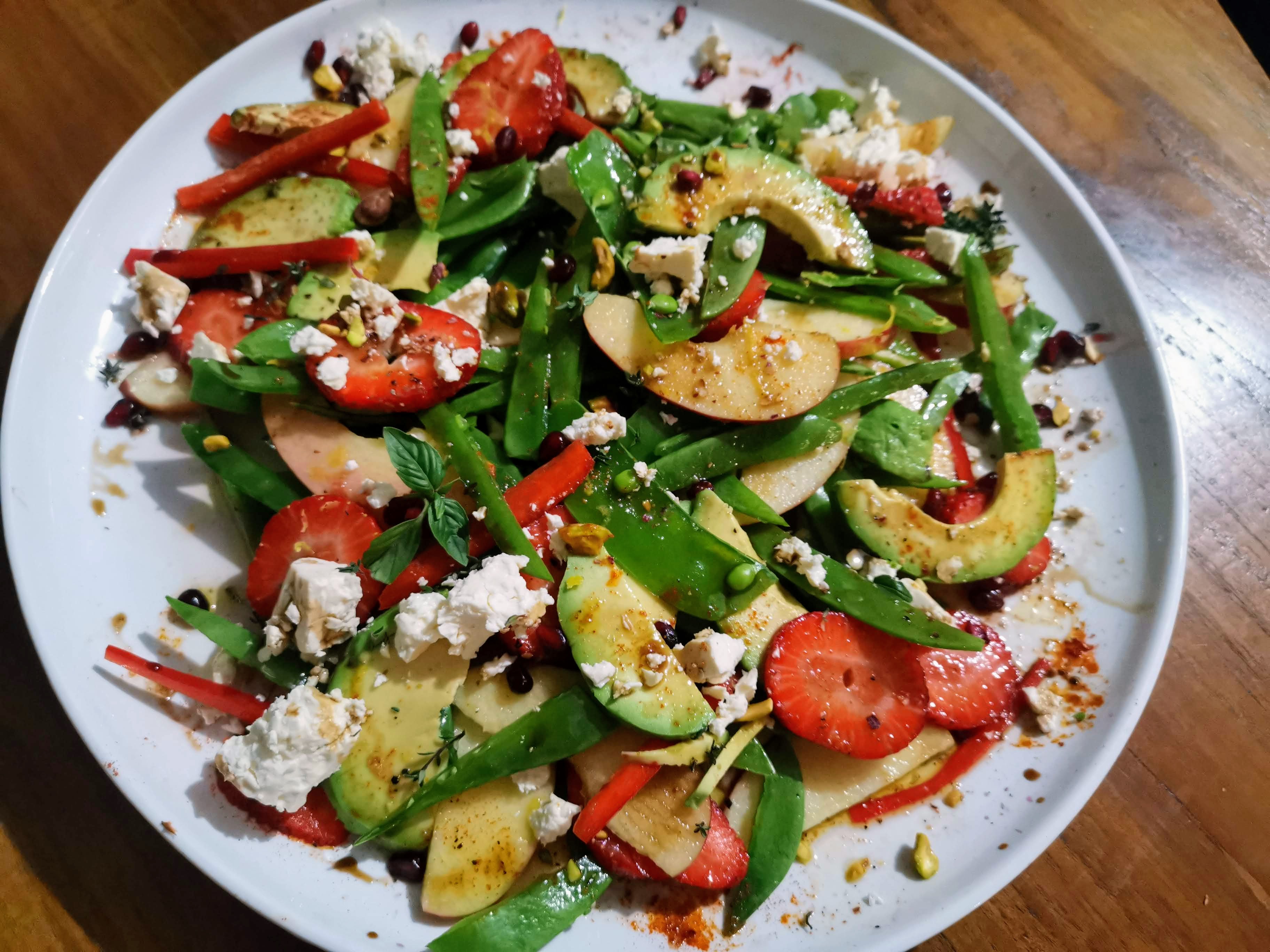 In Season: Fresh Snow Pea Salad - ABC News