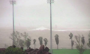 Cyclone Glenda hits Wickham (courtesy of Mark Cameron) - ABC News