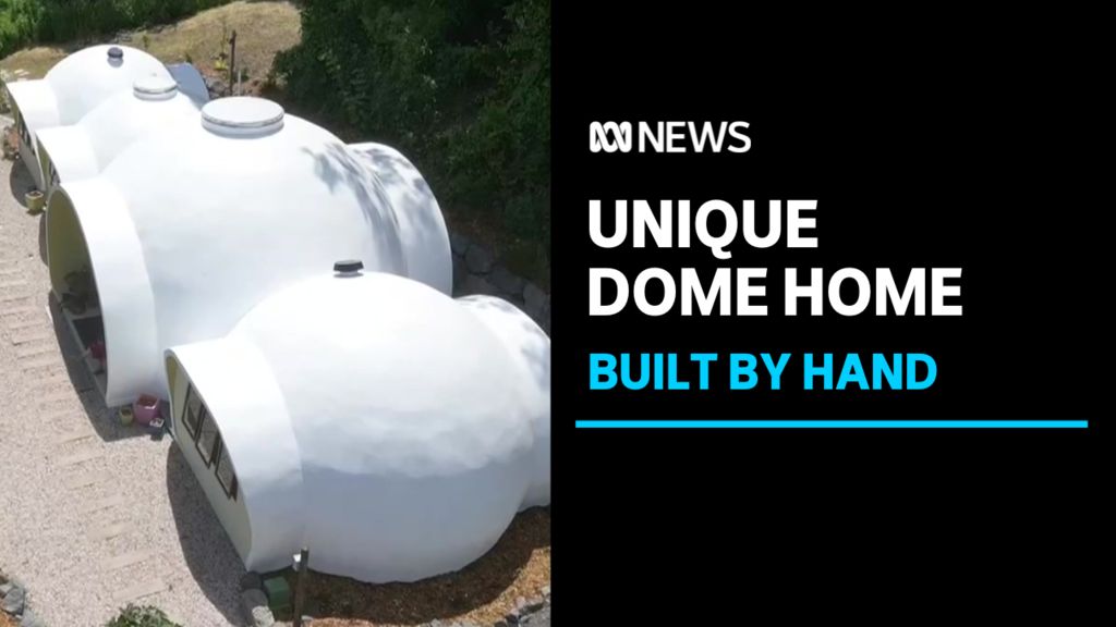 Queensland woman builds home in unique dome structure - ABC News