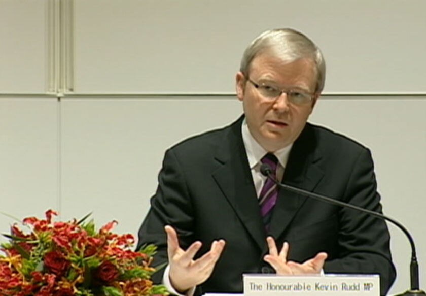 Prime Minister Kevin Rudd announces a $35m Toyota hybrid deal - ABC News
