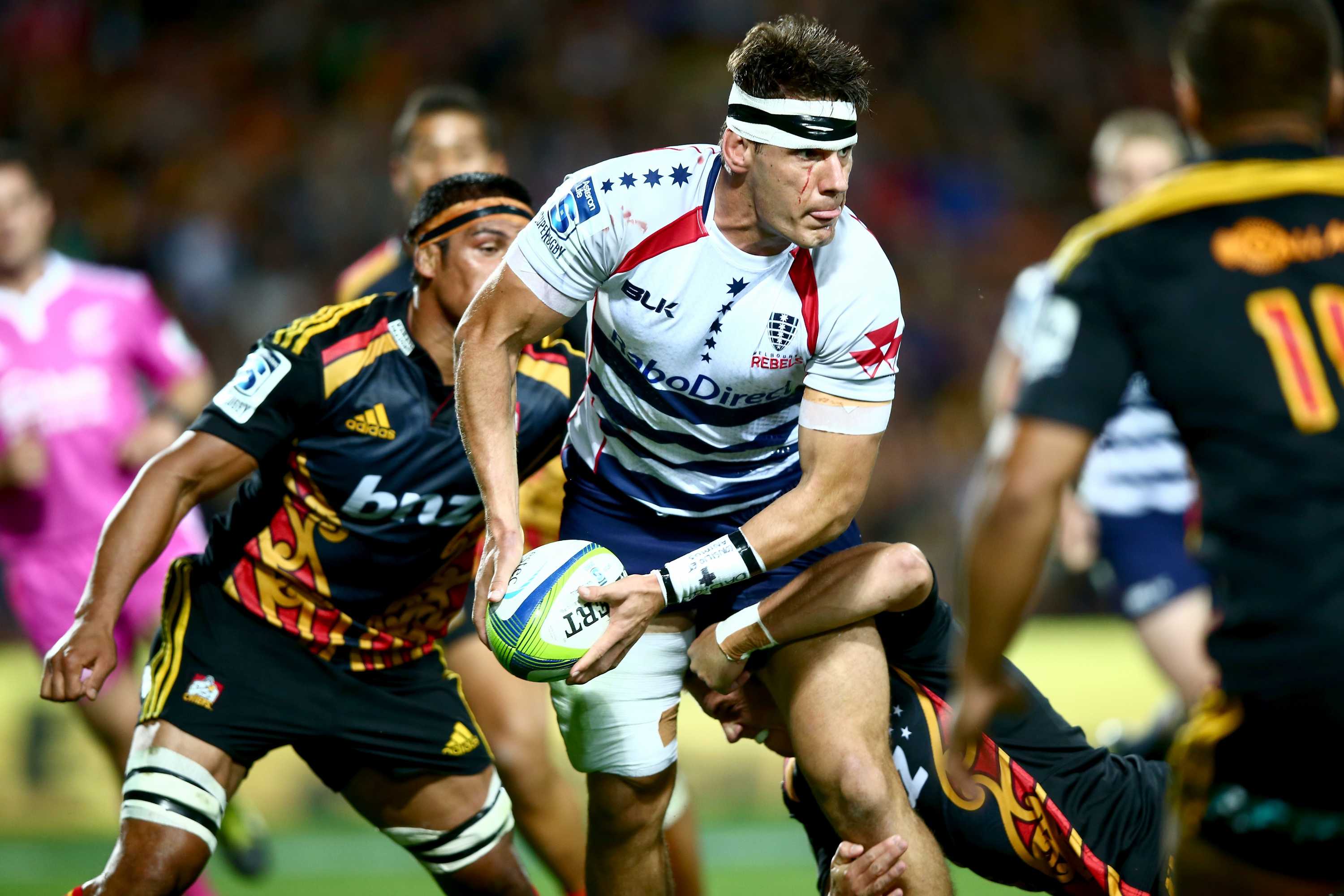 The Chiefs defeat Melbourne Rebels 22-16 in their Super Rugby clash ...