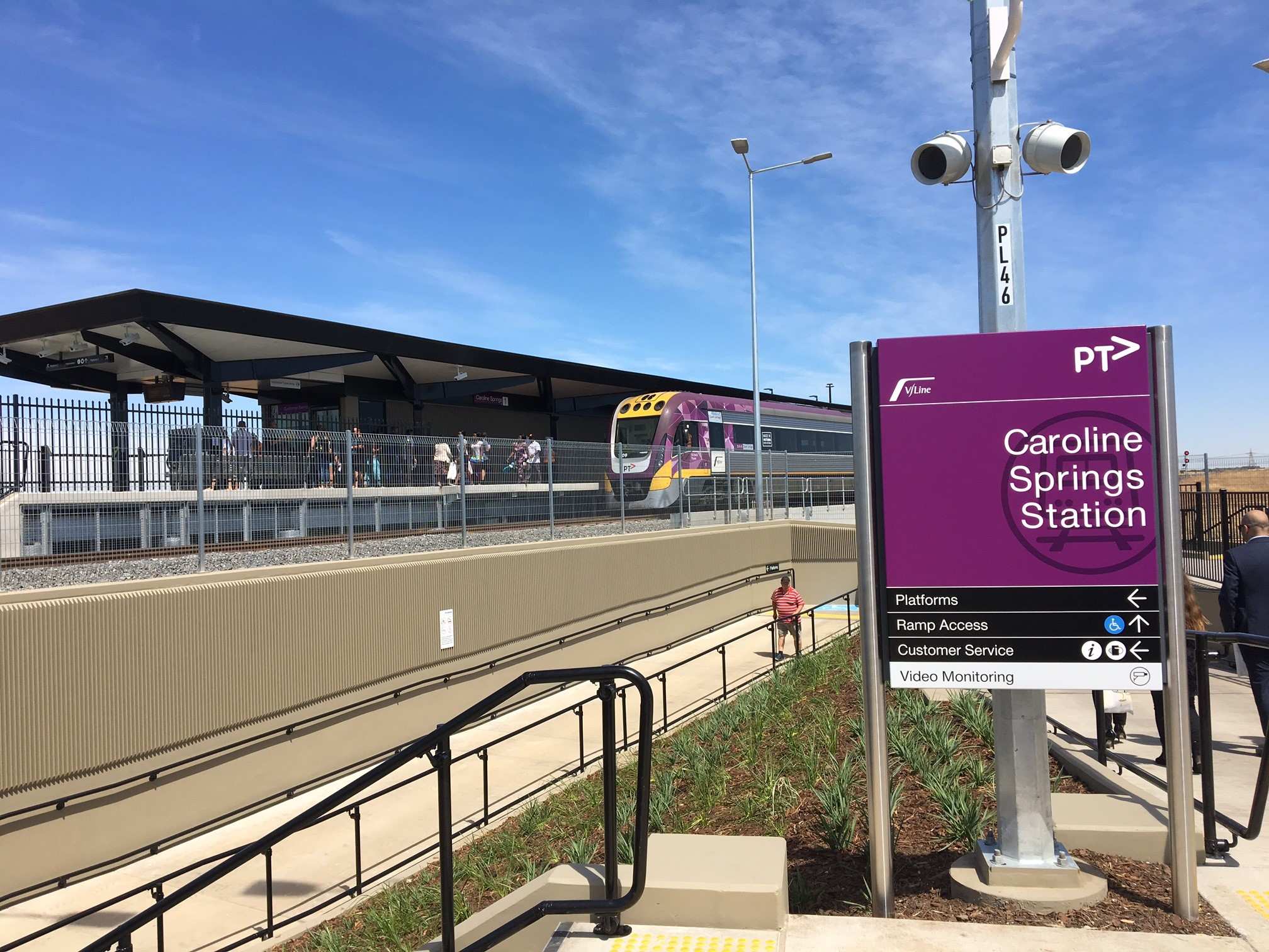 New Caroline Springs train station may reach capacity on second day ...