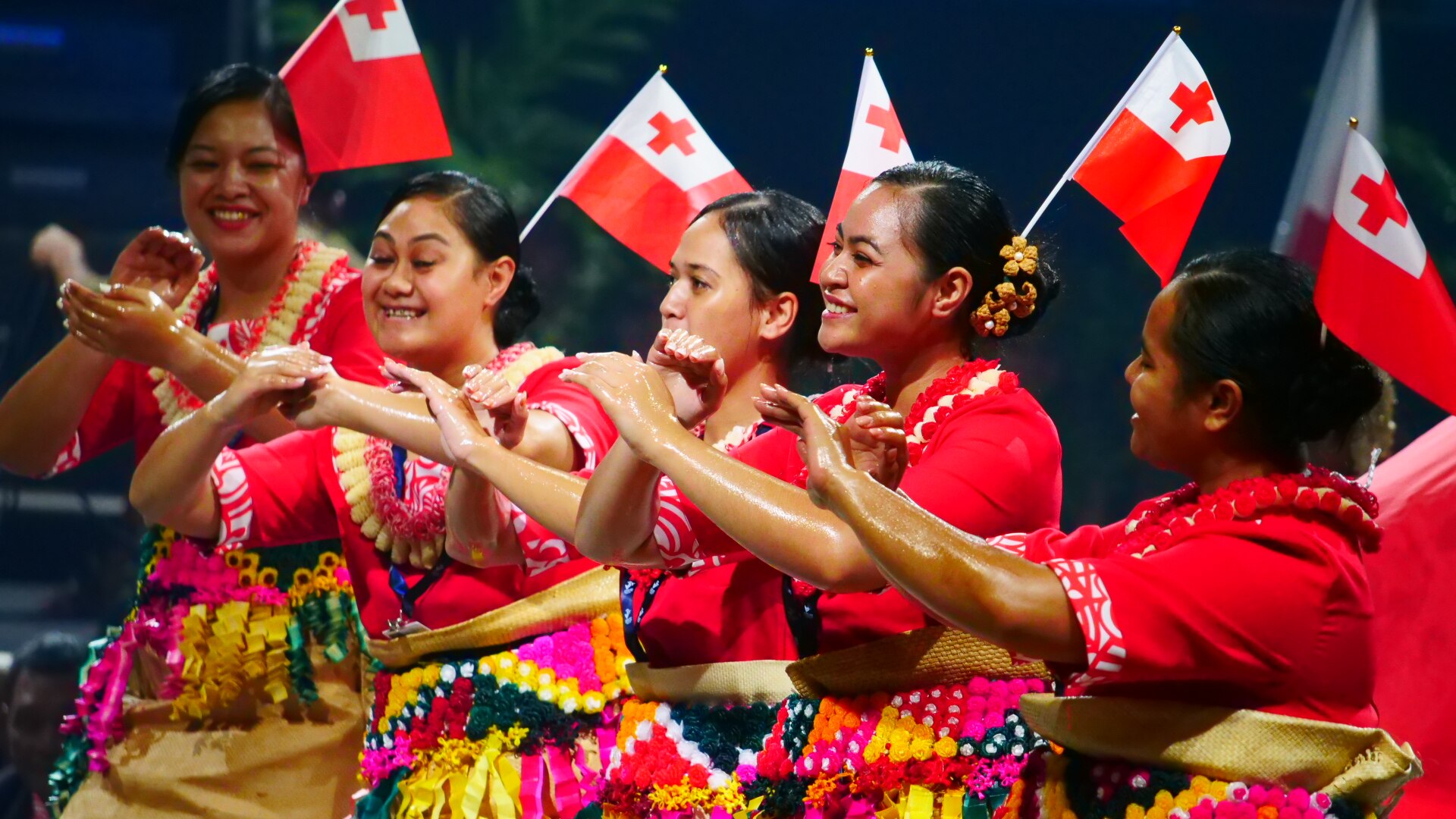 Tongans display enormous tapa mat at FestPAC - ABC Pacific