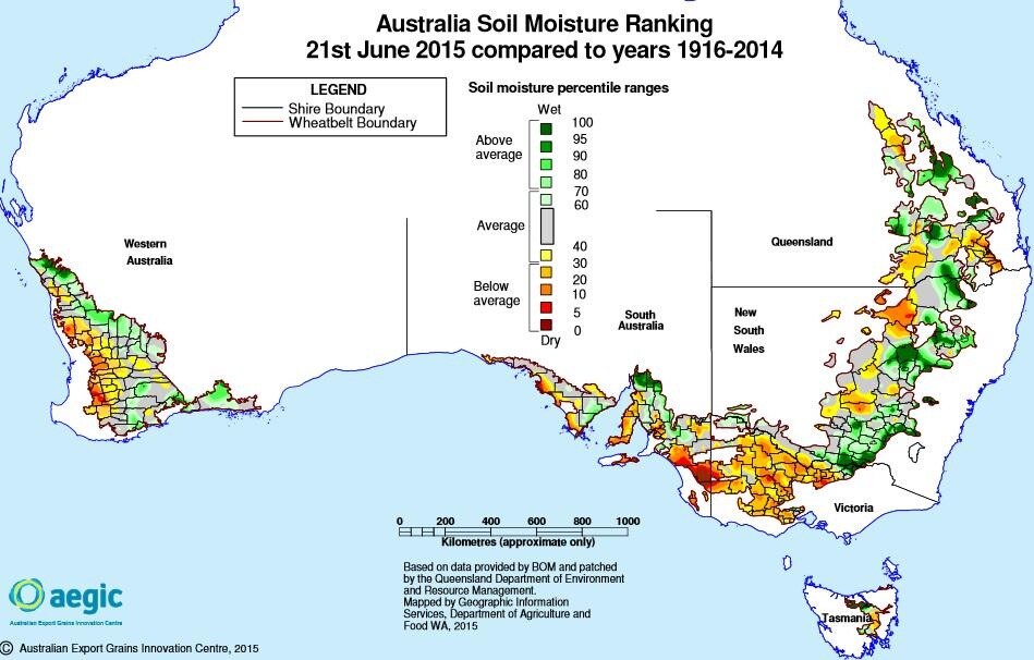 Grain growers in south east South Australia feature worst soil moisture ...